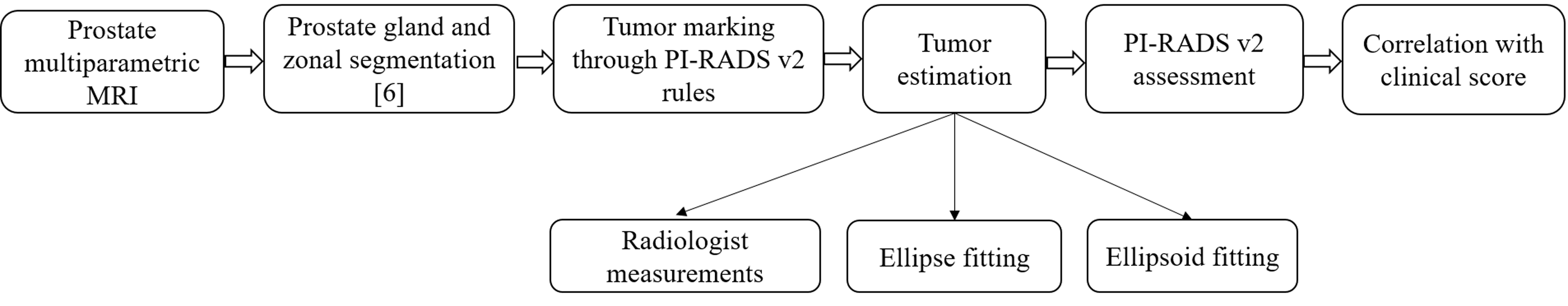 Figure 1: A framework of the proposed methods of tumor estimationfor PI ...